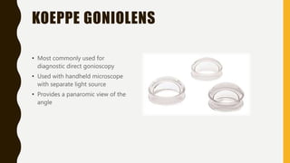Gonioscopy | PPTX