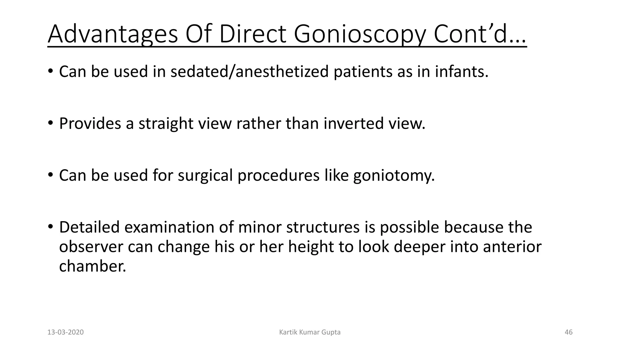 Gonioscopy | PPT