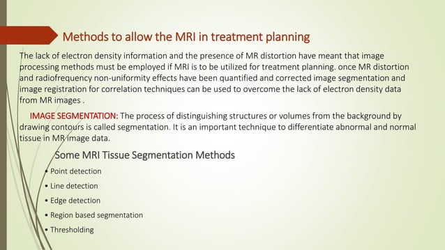 PATIENT DATA ACQUISITION USING MRI IMAGING MODALTIES | PPT
