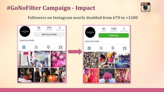 Go nofilter campaign report | PDF