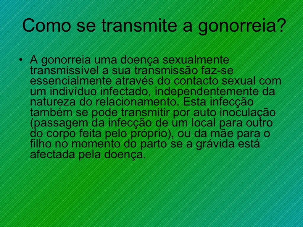 Gonorreia
