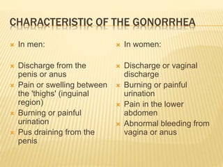 Gonorrhea | PPT