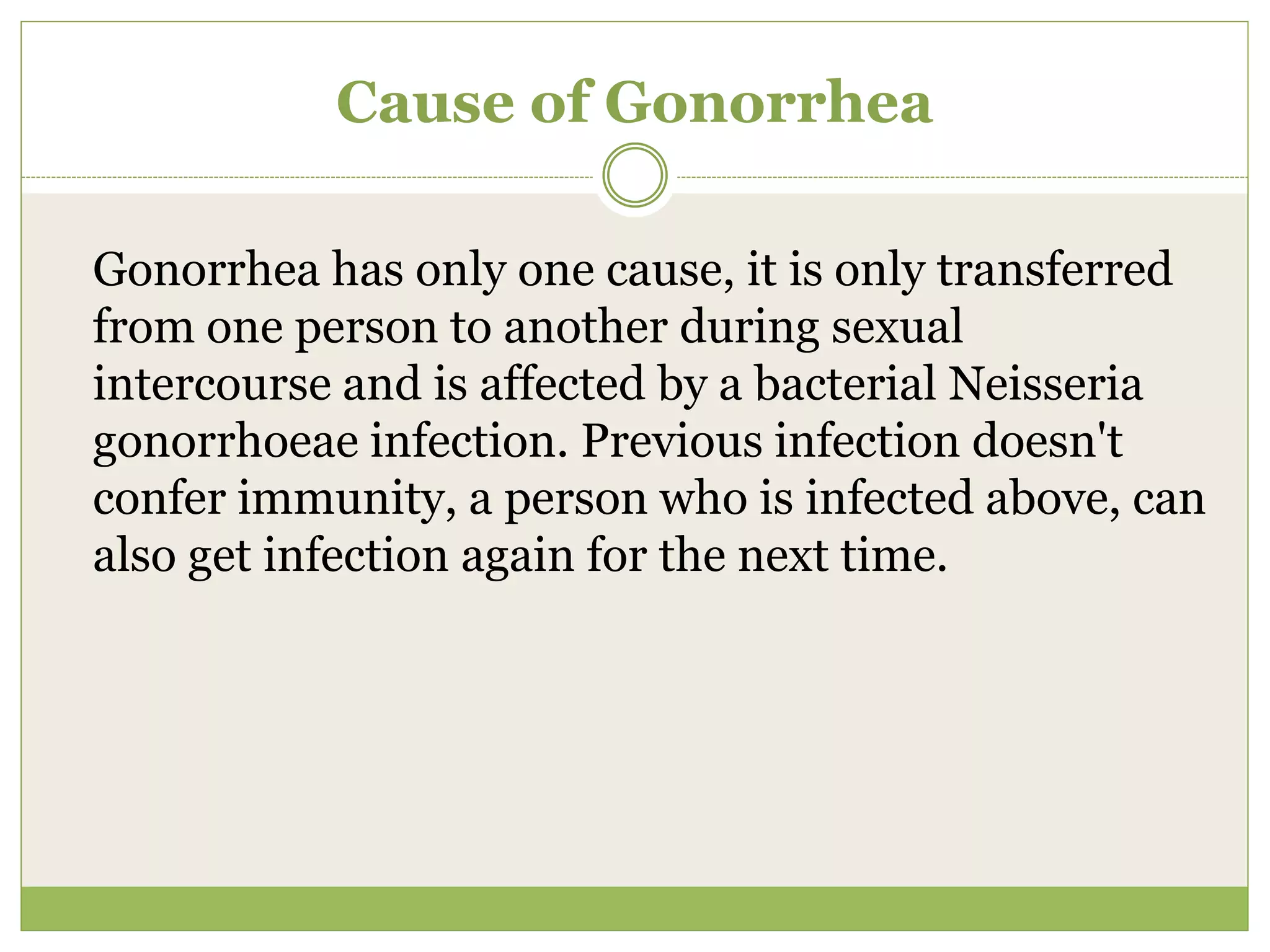Gonorrhea | PPTX