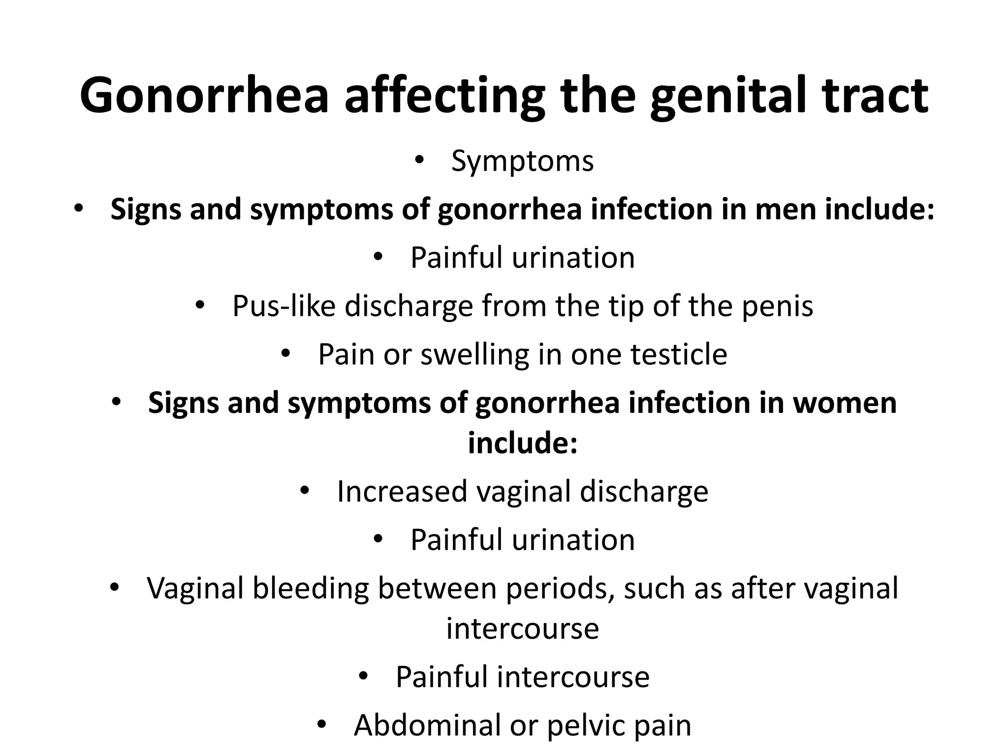 Gonorrhea(Neisseria gonorrhoeae) | PPT