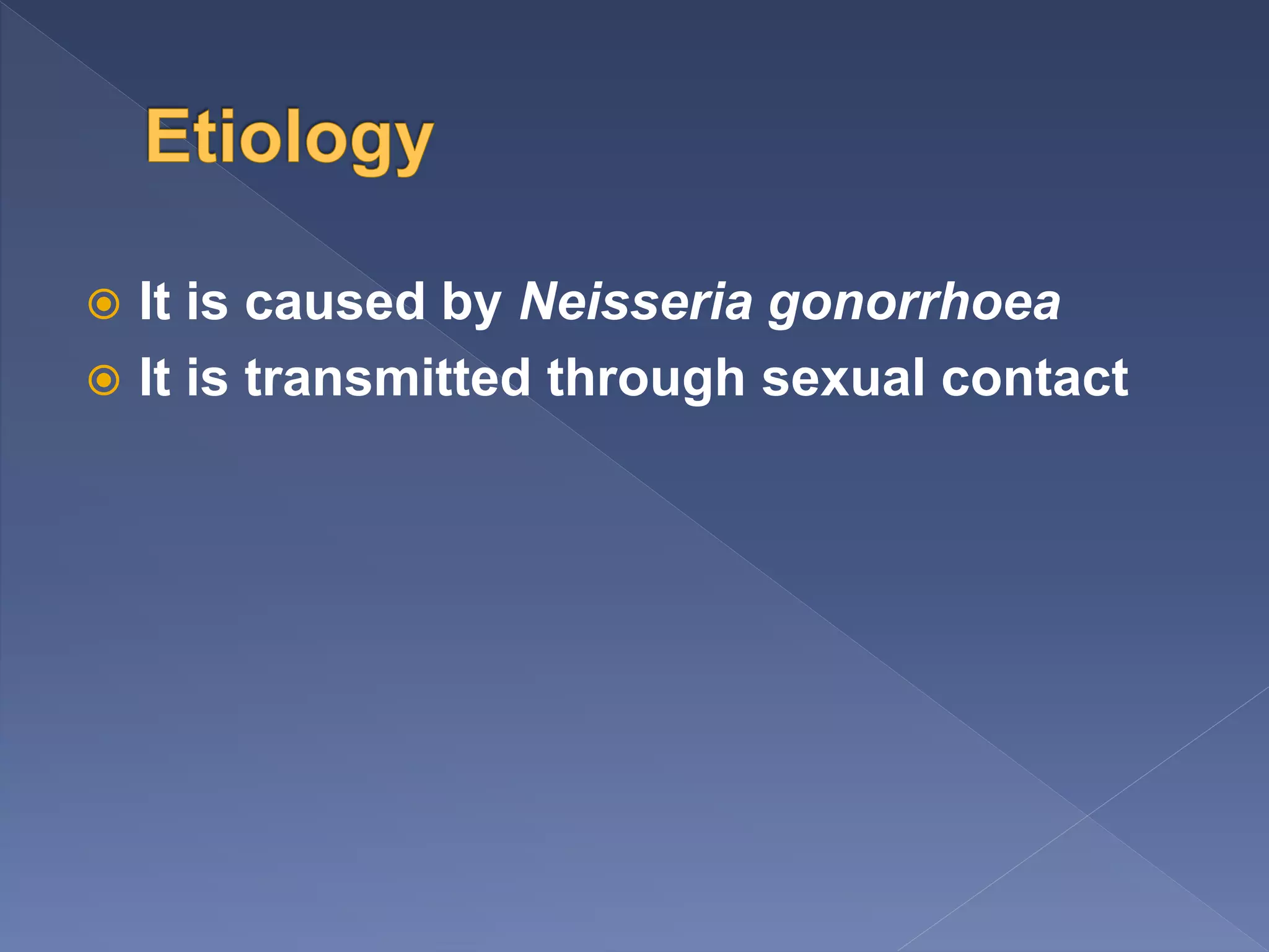 Gonorrhea | PPTX