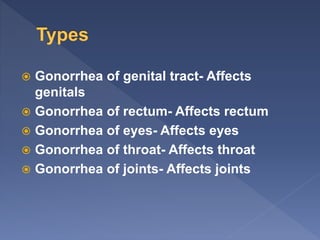 Gonorrhea | PPTX