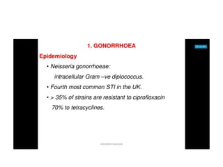 Gonorrhea | PPTX
