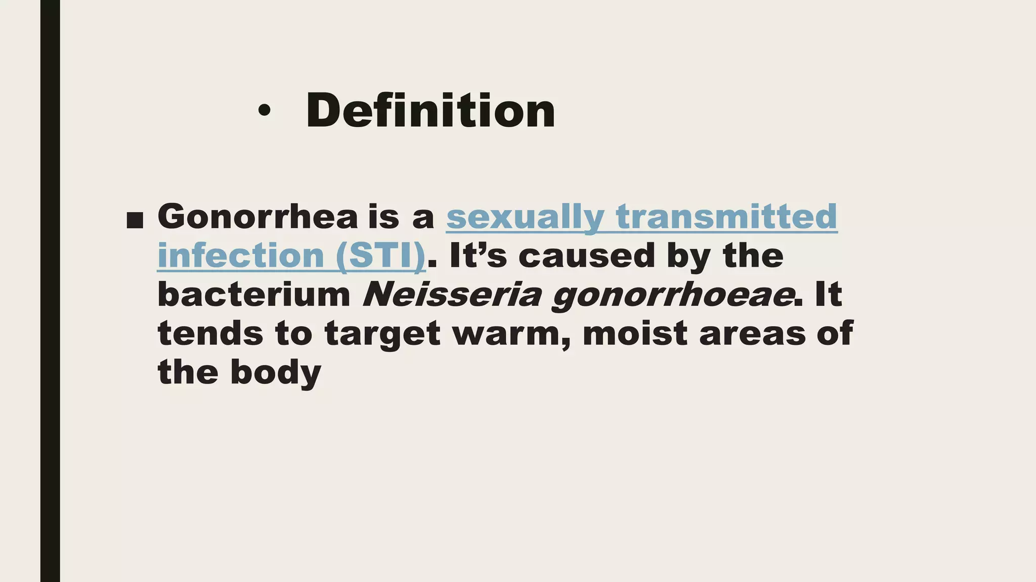 Gonorrhea | PDF