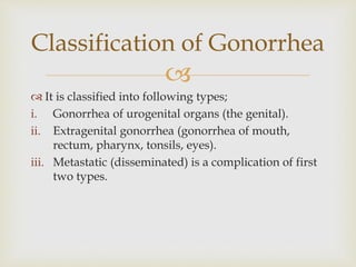 Gonorrhea (1) | PPTX