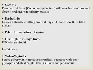 Gonorrhea in girls | PPTX