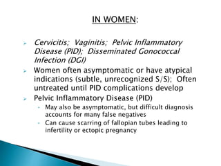 Gonorrhoea & Syphilis | PPTX