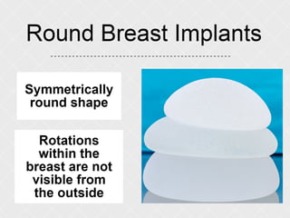 Breast Implants: Round vs. Anatomical Shape | PDF