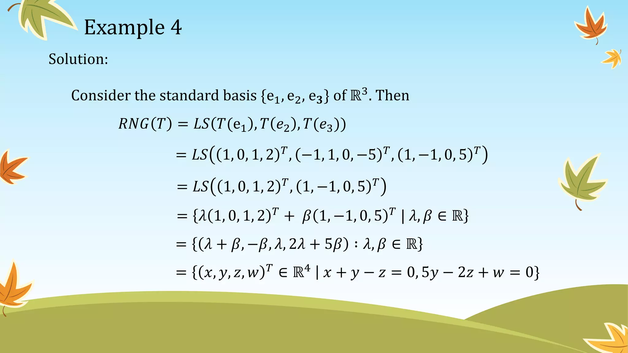 Rank nullity theorem | PPTX