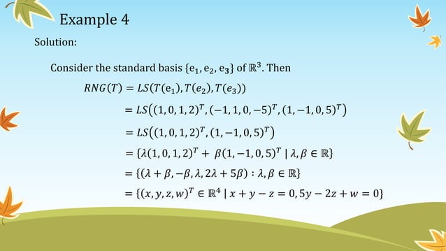 Rank nullity theorem | PPTX