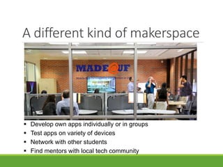 Gonzalez Creating a Digital Makerspace | PPT
