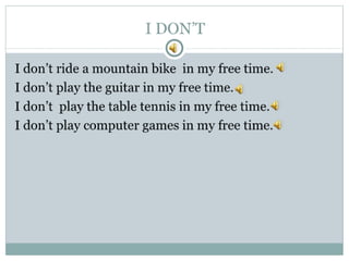 Gonzalezin my free_time | PDF