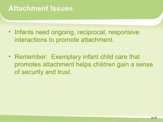 Infants, Toddlers & Caregivers Ch 5 | PPT