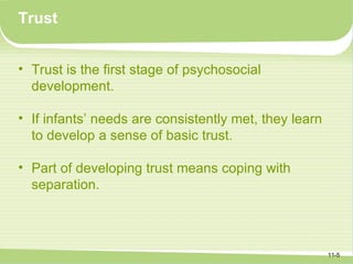 Infants, Toddlers & Caregivers Ch 11 | PPT