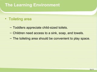 Infants, Toddlers & Caregivers Ch 12 | PPT