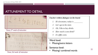 Understanding and Supporting Emerging L2 Writing in Adults with Little ...
