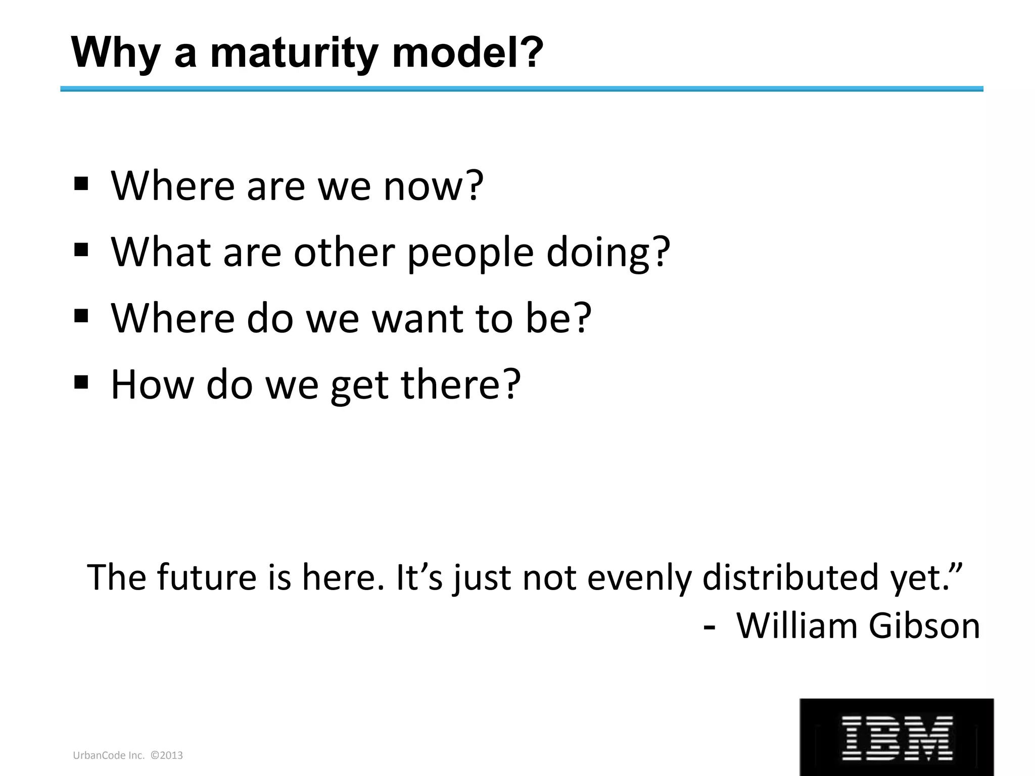 Continuous Delivery Maturity Model | PPTX