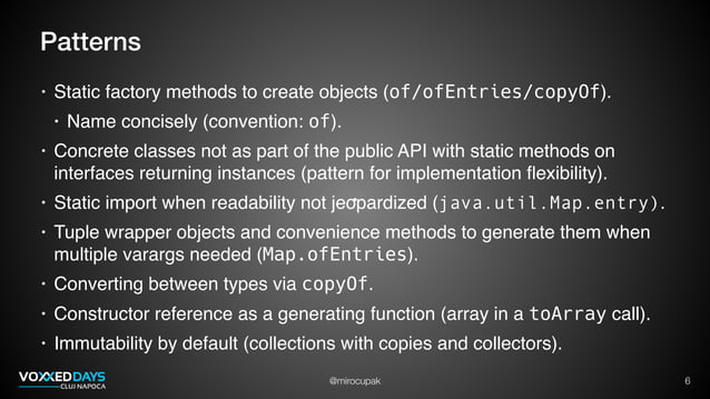 The good, the bad, and the ugly of Java API design | PPT