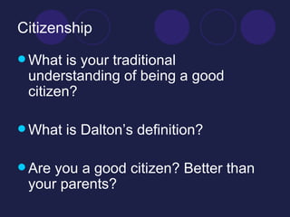 Good Citizen 1-3 | PPT