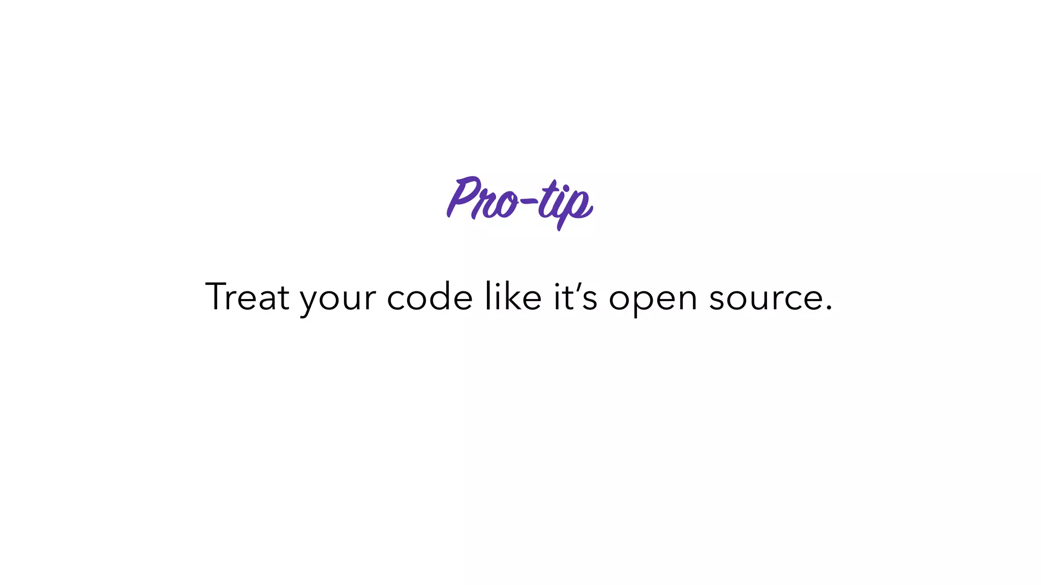 Good Code / Bad Code | PDF