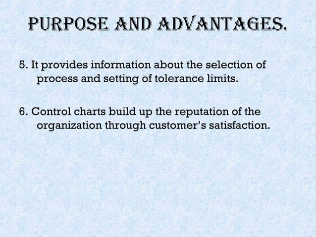 CONTROL CHARTS | PPT