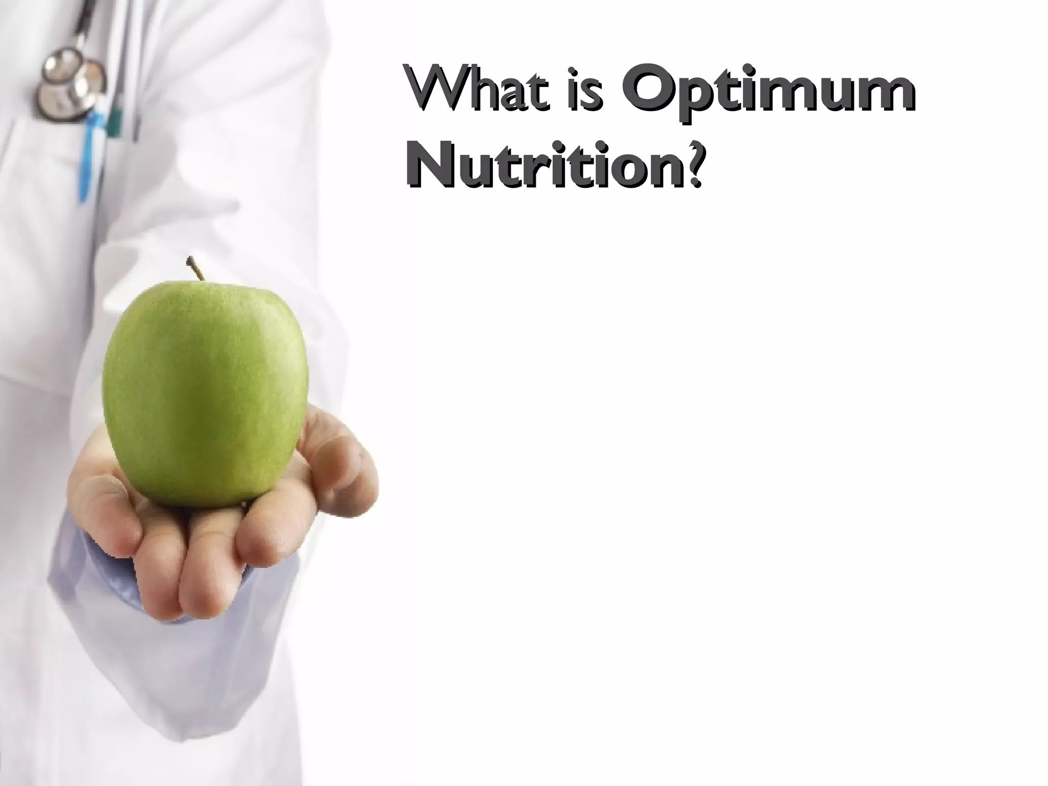 Good Health and Nutrition | PPT | Nutrition | Healthy Living