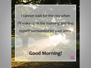 Good Morning Messages in English | PPT
