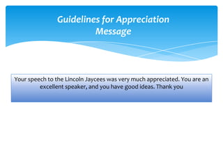 Good neutral messages | PPTX