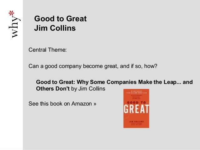 Good To Great Excerpt