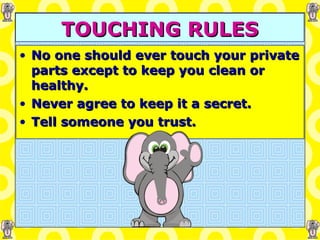 Good Touch Bad Touch......... | PPT