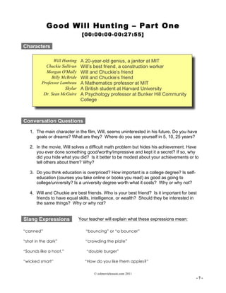 Good will-hunting-preview | PDF
