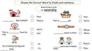 Teaching Your Kids 10 #Homophones that are Easily Confused | PDF