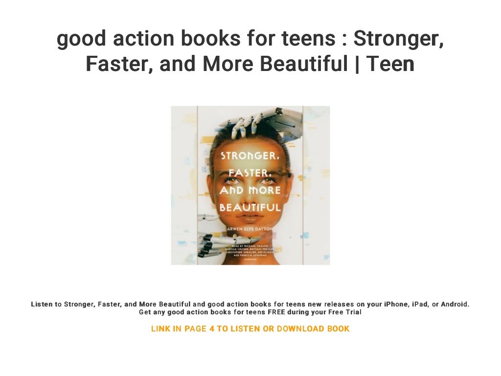 Good Action Books For Teens Stronger Faster And More Beautiful good-action-books-for-teens-stronger-faster-and-more-beautiful