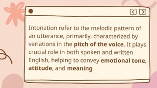 Interactive Workshop: Intonation Relay22 | PPT