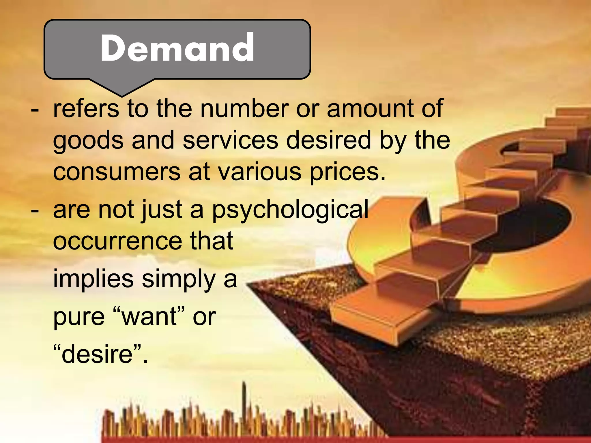 Law of Demand | PPT | Free Download