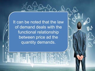 Law of Demand | PPT