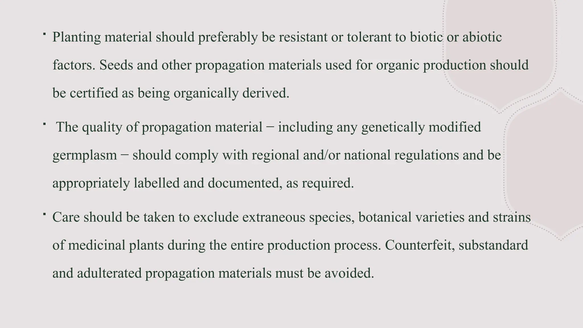 Good agricultural practices 3rd year bpharm. herbal drug technology .pptx