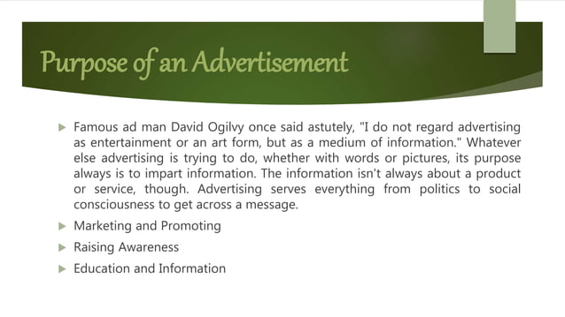 Good and bad ads | PPTX