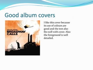 Good and bad album covers | PPTX