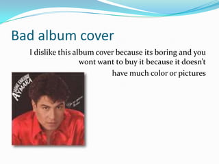 Good and bad album covers | PPTX