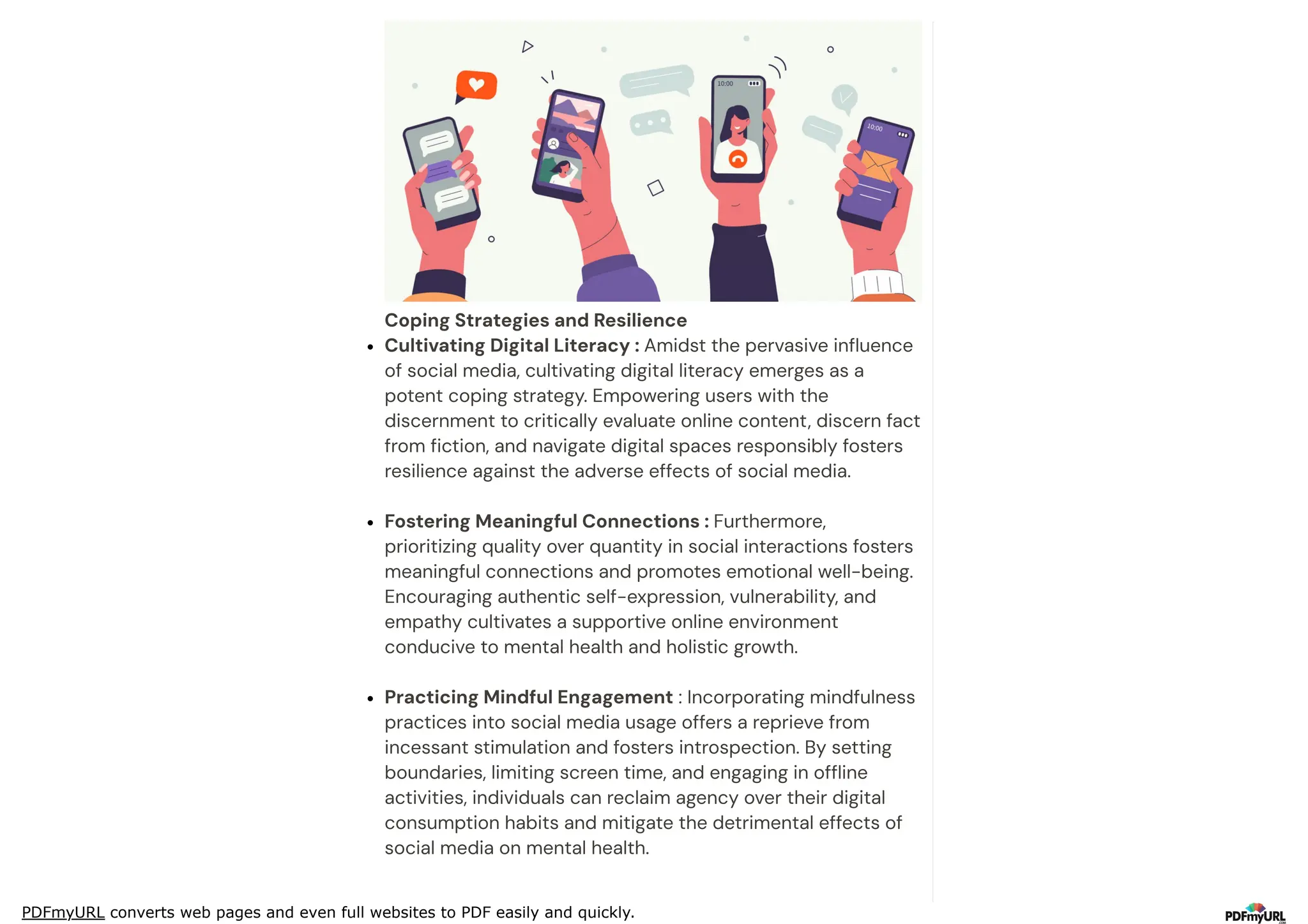 Good and bad effects of social media | | PDF