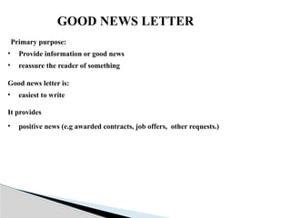 IMPORTANCE OF GOOD AND BAD NEWS IN WRITTEN AND ORAL COMMUNICATION.pptx