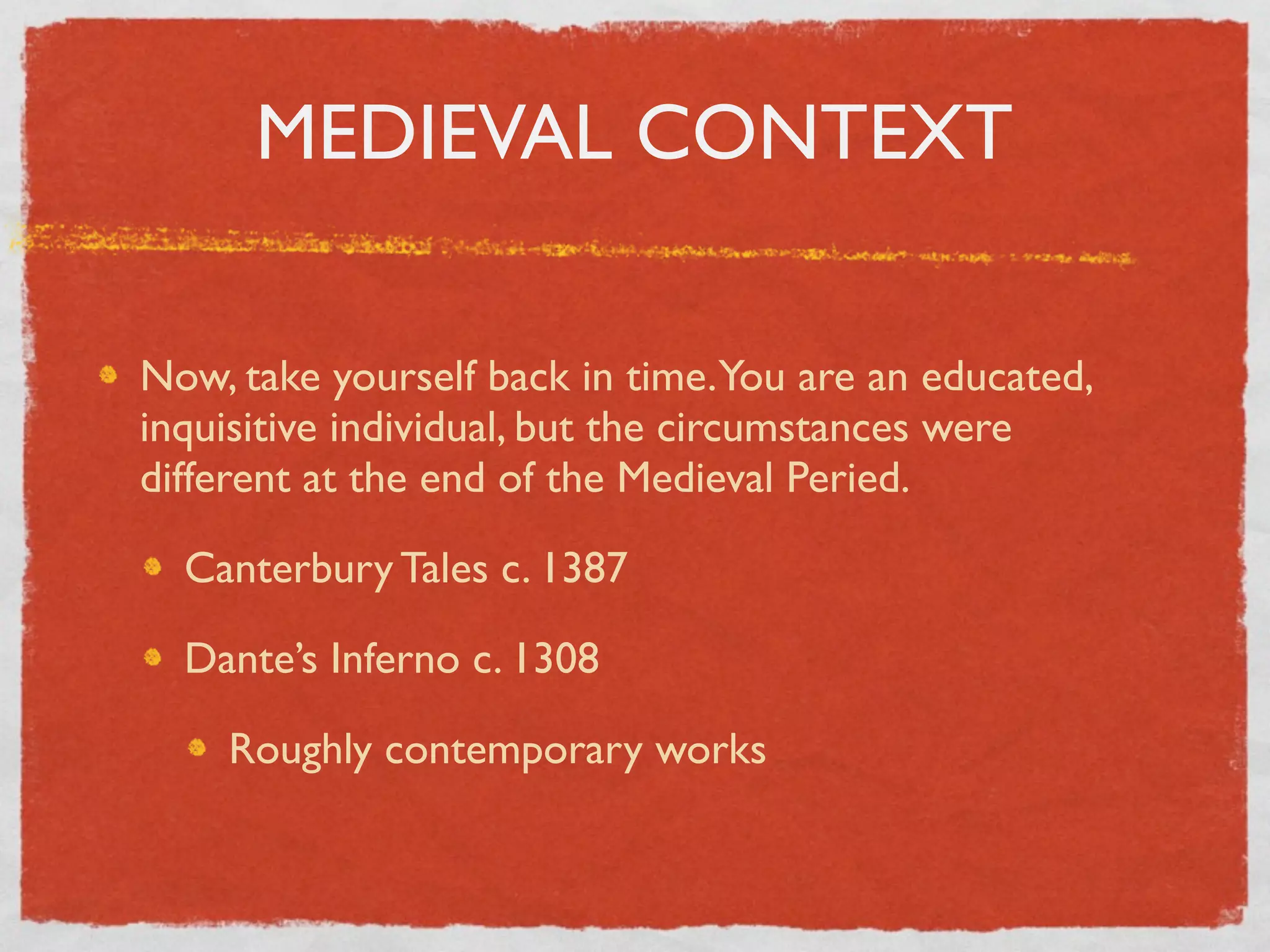 Introduction to Dante's Inferno: The Celestial Spheres and the Great ...