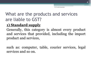 Good and services tax (gst) | PPT