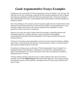 Good Argumentative Essays Examples.pdf