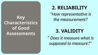 Good Assessment Traits Lesson .pptx